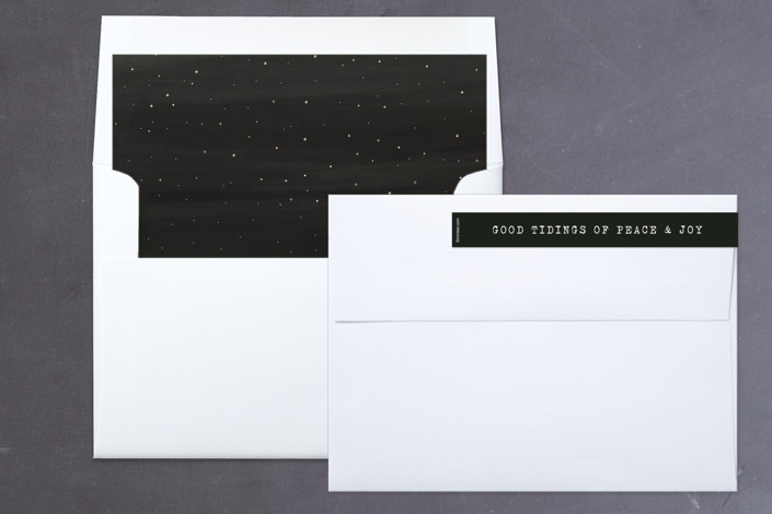 Manhattan Bridge Foil-Pressed Holiday Cards by Jennifer Lew | Minted