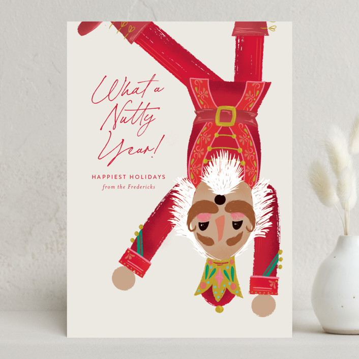 Nutty Year Holiday Cards by Jackie Crawford | Minted