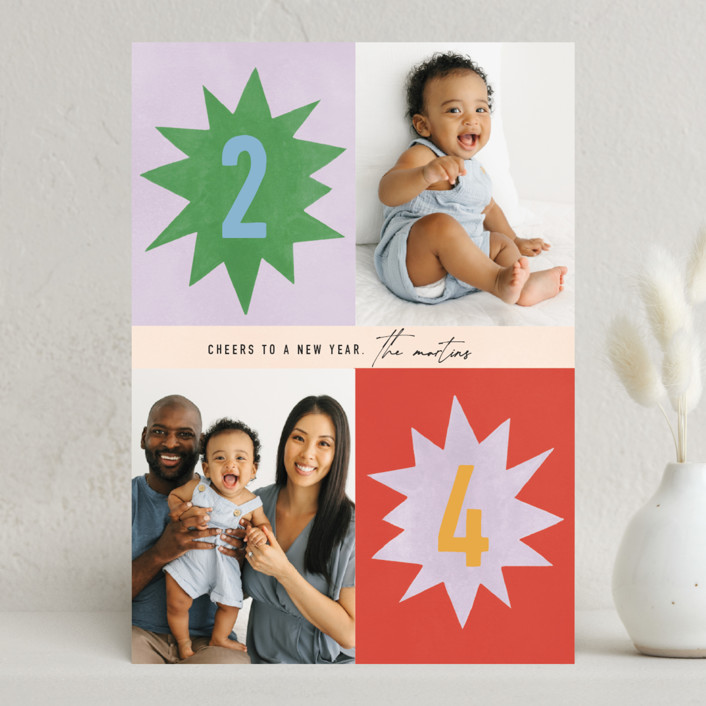 Brighter New Year Photo Cards by Pati Cascino | Minted