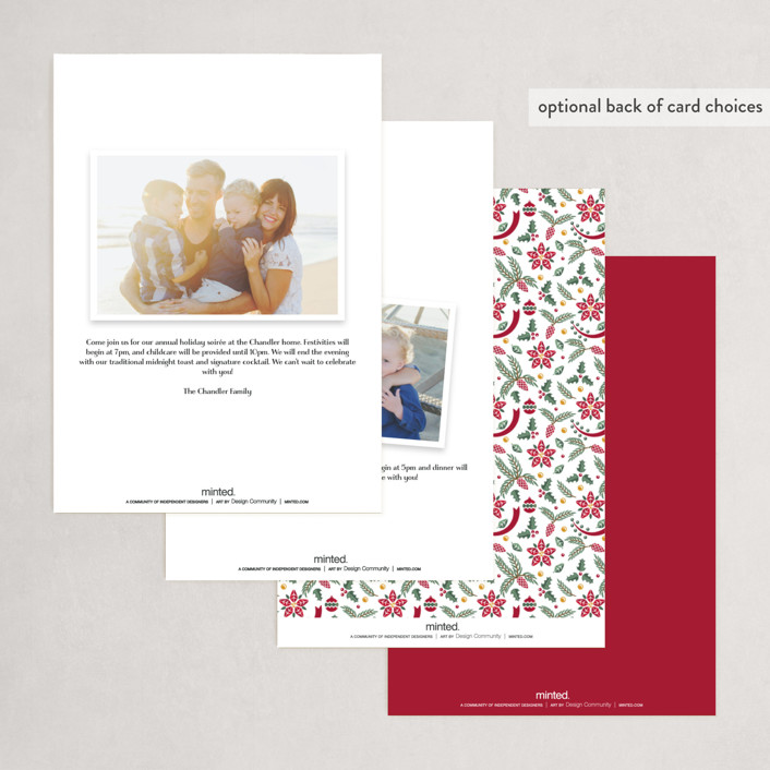 Holiday Party Ornament Holiday Party Invitations by Paper Sun Studio ...