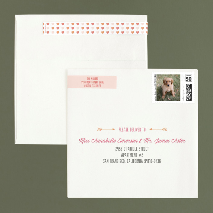 Conversation Heart Valentine Holiday Party Invitations by Sarah Curry ...