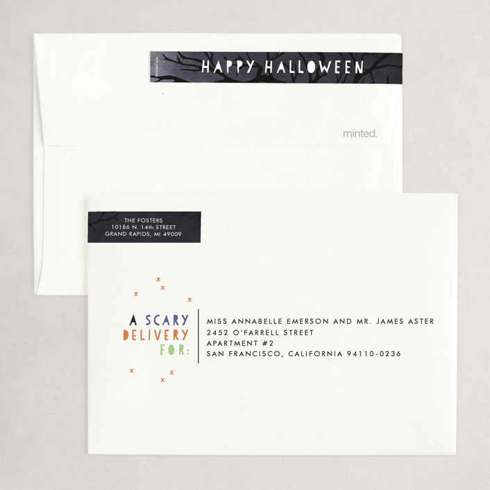A Scary Good Time Holiday Party Invitations by Pixel and Hank | Minted