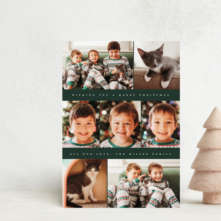 Classy Collage Holiday Postcards by Ekko Studio | Minted