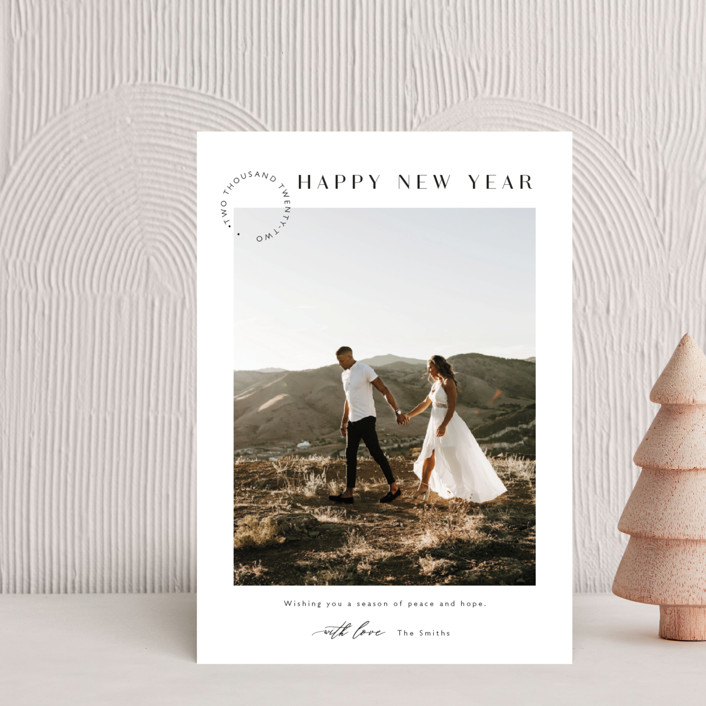 Yearly Stamp Holiday Postcards by MC Designs | Minted