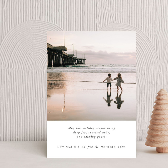 Long Type Holiday Postcards by Kate Ross | Minted