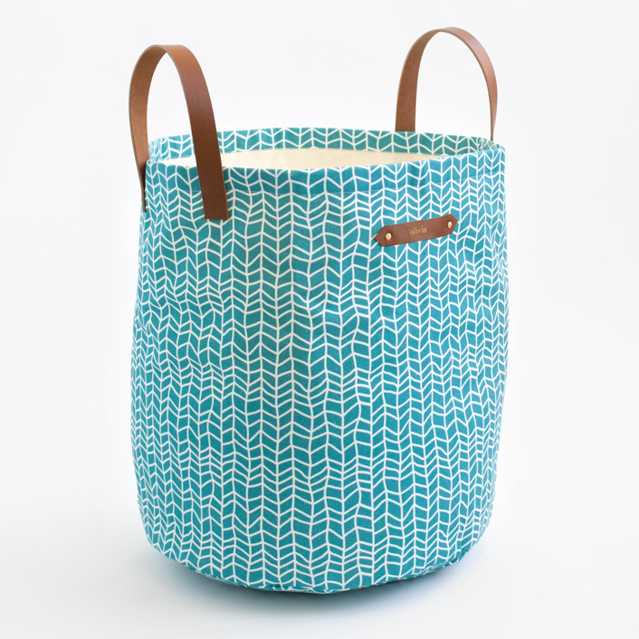 Hand Drawn Herringbone Hampers by Cindy Lackey | Minted