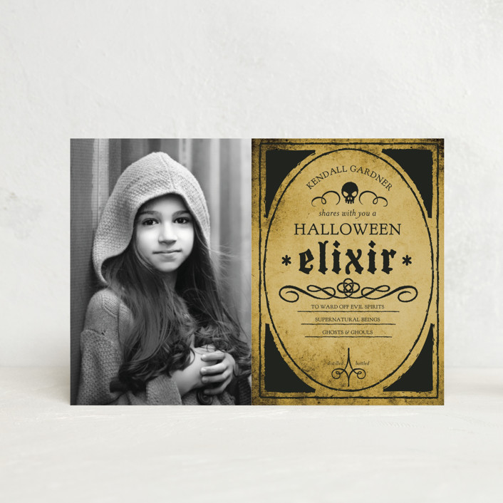 Elixir Halloween Postcards by Mandy Rider | Minted