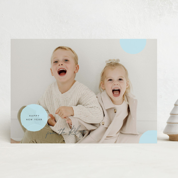 paint daubs Holiday Photo Cards by Sara Hicks Malone | Minted