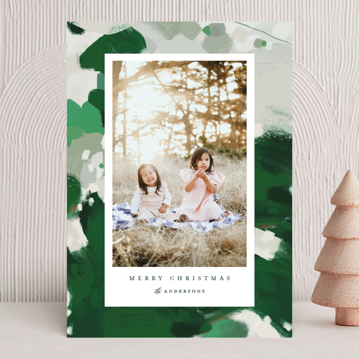 Blithely Holiday Photo Cards by Alaina Cherup | Minted