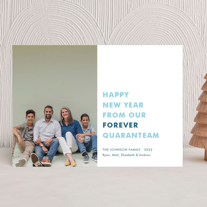 The Quaranteam Holiday Photo Cards by Megan Davis | Minted
