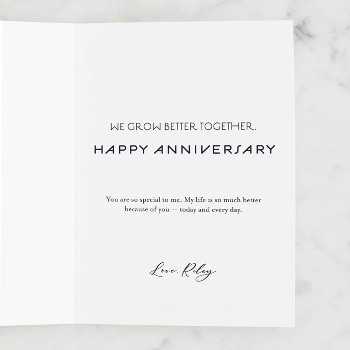 One Year Anniversary Cards