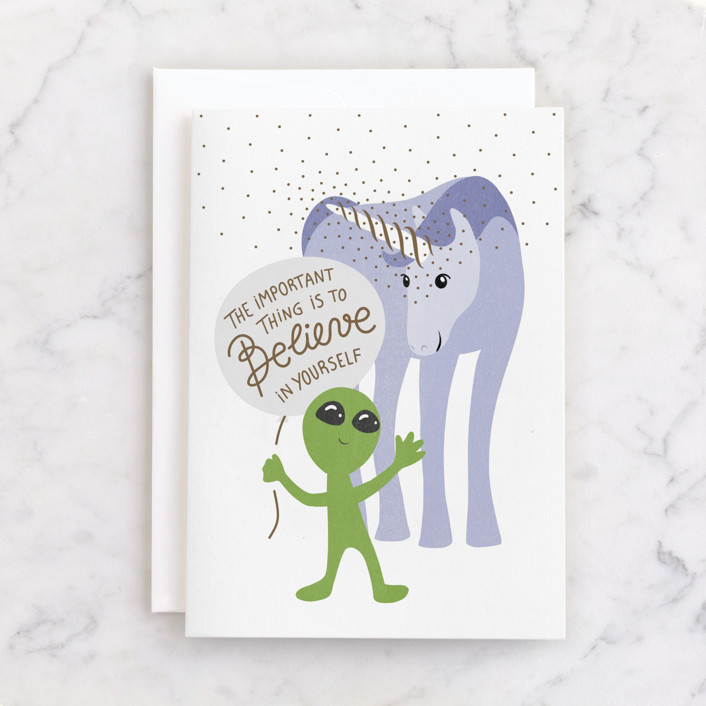 Believable Individual Birthday Greeting Cards by Dani Lugato | Minted