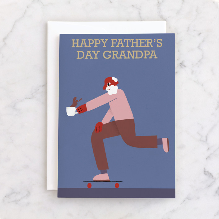 Happy Father's Day Grandpa Individual Father's Day Greeting Cards by ...