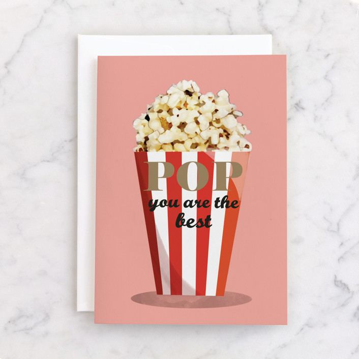 Popcorn Dad Individual Father's Day Greeting Cards by EMANUELA ...