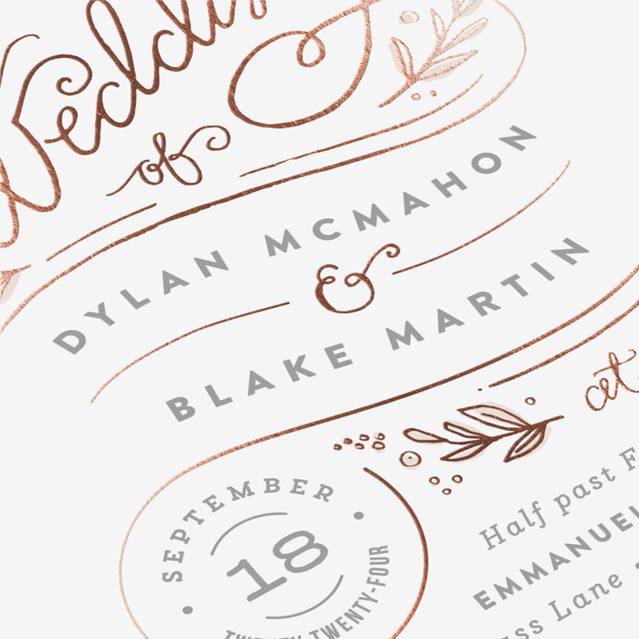 Rolling Names Foil Pressed Wedding Invitations By Jennifer Wick Minted rolling-names-foil-pressed-wedding-invitations-by-jennifer-wick-minted