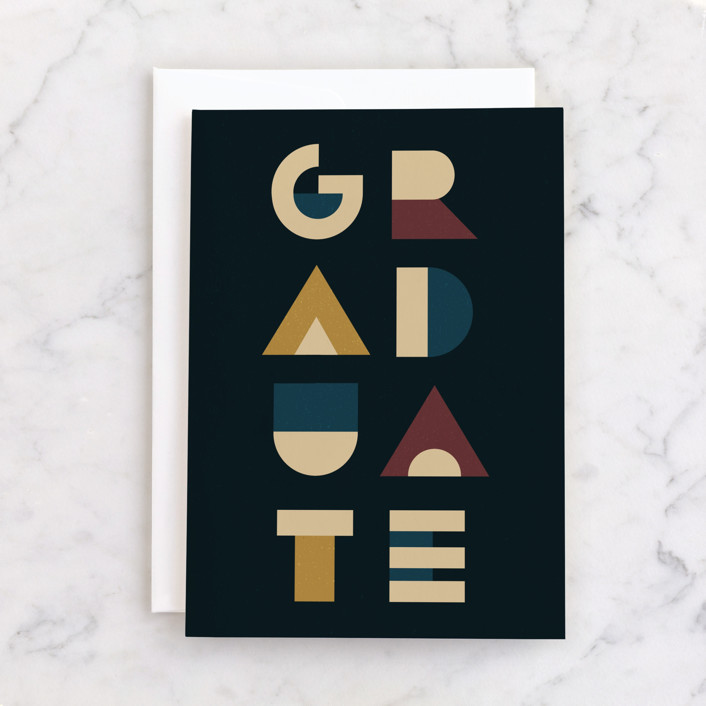 Graduate Individual Graduation Greeting Cards by Maria Alou | Minted