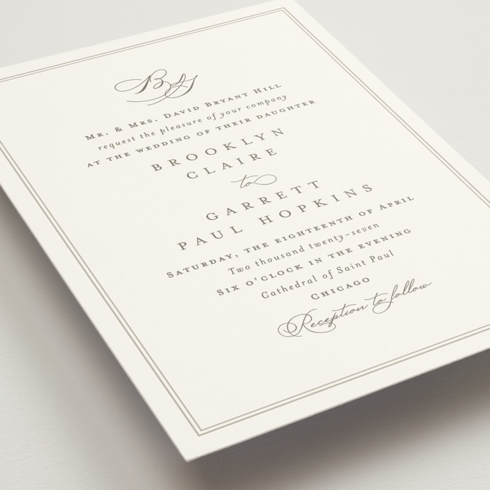 Wedding Invitation Samples Couple Hosting