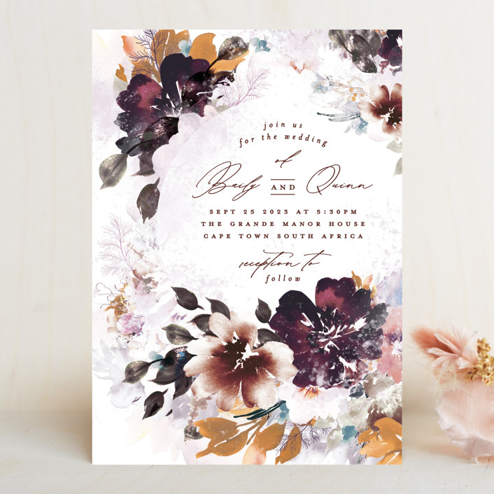 Complete Guide To Wedding Invitation Sizes Minted