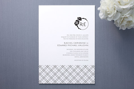 Poppy Posh Wedding Invitations | Quality Printables