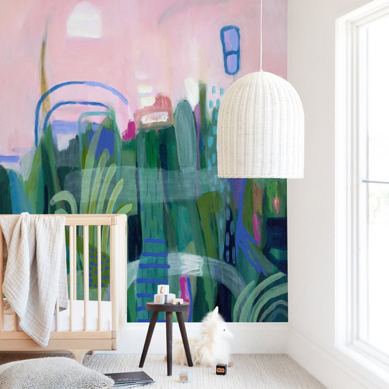 Feel So Fine Children's and Nursery Wall Mural by Sarina Diakos | Minted