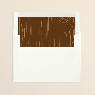 Fall Carving Slip-In Envelope Liners by Amanda Joy | Minted