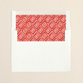 Painted Foliage Frame Slip-In Envelope Liners by Alethea and Ruth | Minted