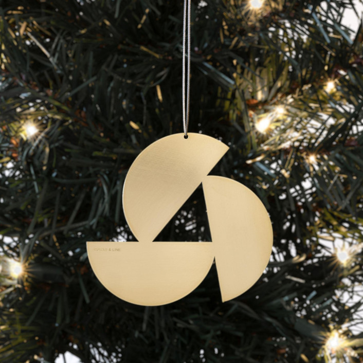 Circlet Ornament — Brass Decorative Object by Corie Humble | Minted
