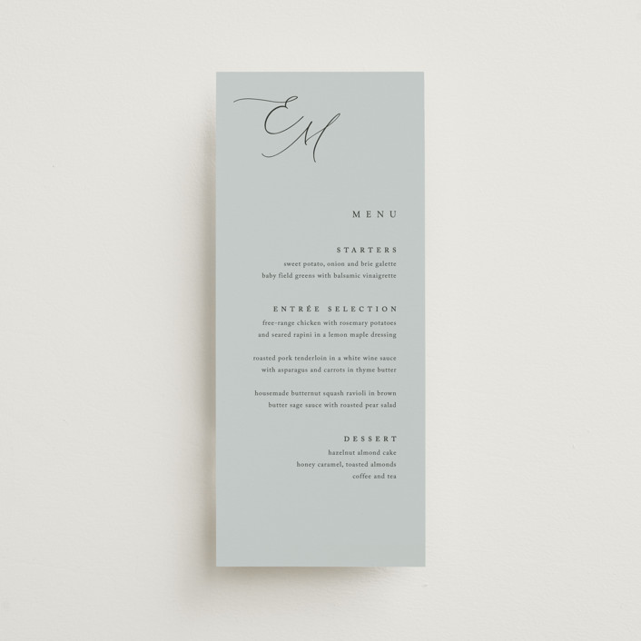 Corner Menus by Kelly Schmidt | Minted