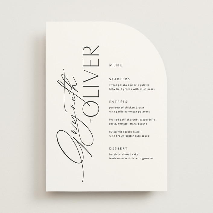 Flip Menus by Kelly Schmidt | Minted