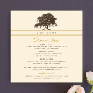 Oak Tree Menu | Brightdrive