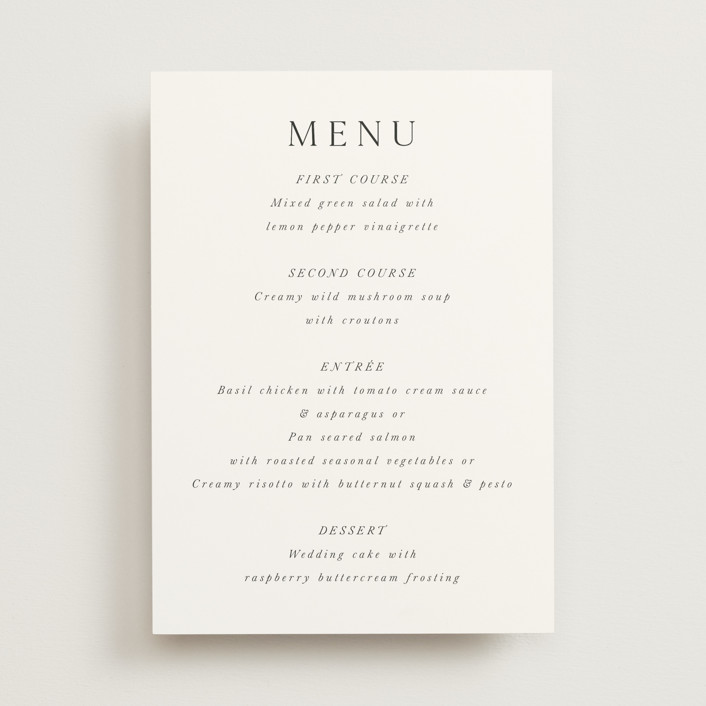 East Coast Lighthouse Menus by Becky Nimoy | Minted