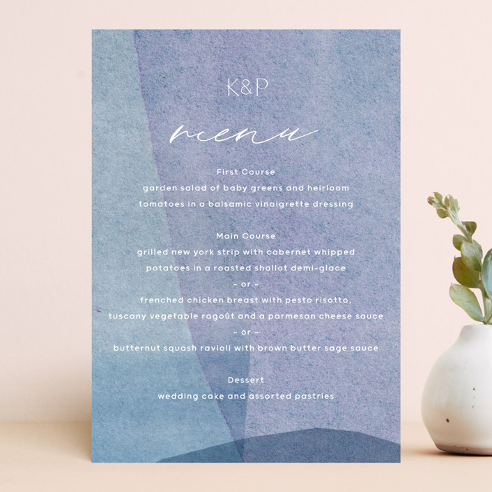 Alchemy Menus by Olivia Raufman | Minted