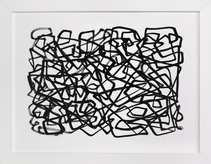 Random Lines Wall Art Prints by Kim Colthurst Johnson | Minted