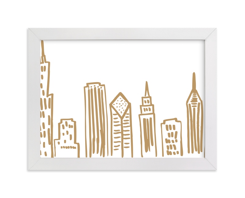 Chicago Scape Fine Art Prints by Abby Munn | Minted