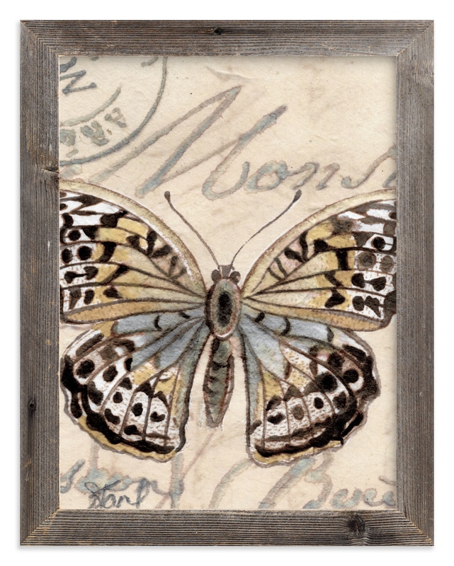 Sepia Butterfly II Wall Art Prints by Stephanie Toral | Minted