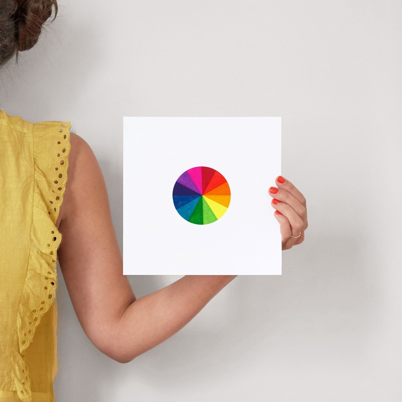 Primary Color Wheel Wall Art Prints by Hilary Hahn | Minted
