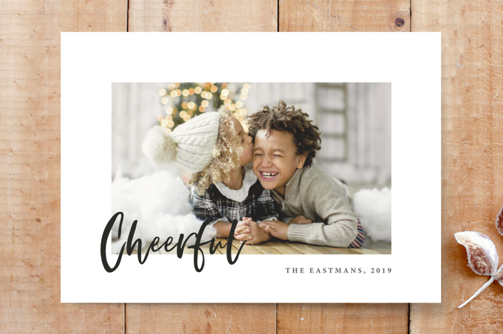 Cheerful Script Custom Stationery by Christie Garcia | Minted