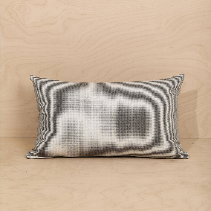 Pinstripe Lumbar Pillow Cover | Iron Throw Pillows by Territory Design ...