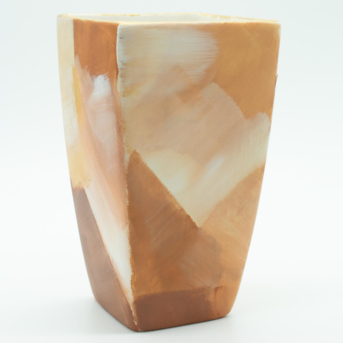 Modern Ochre Vase Vases by AlisonJerry | Minted