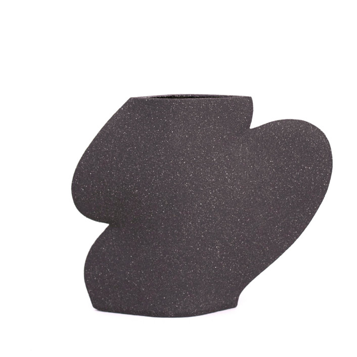 Ceramic Vase ‘Ellipse N°2 - Black' Vases by Inhee Ma | Minted