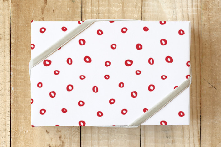 Scattered dots Wrapping Paper