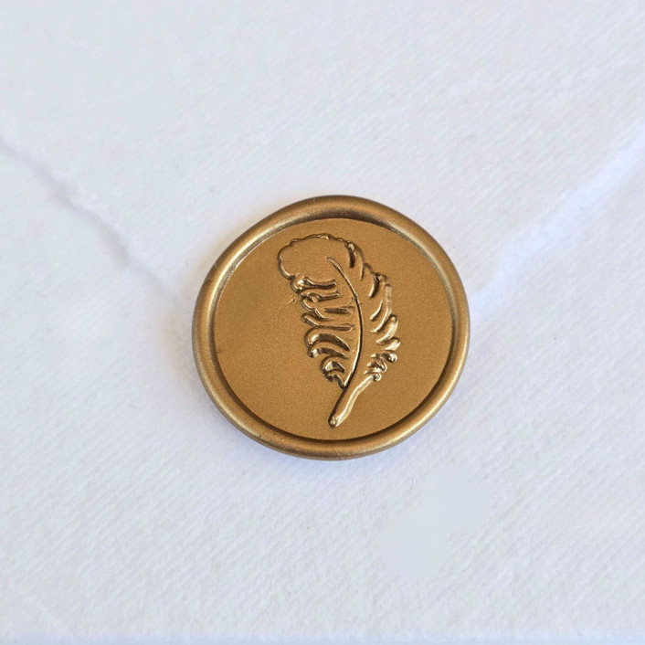 Feather - Customizable Wax Seals- Set of 25 Wax Seals by ...