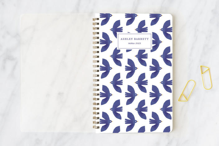 Doves Bold Pattern Journals and Planners by Gabrielle Caron | Minted