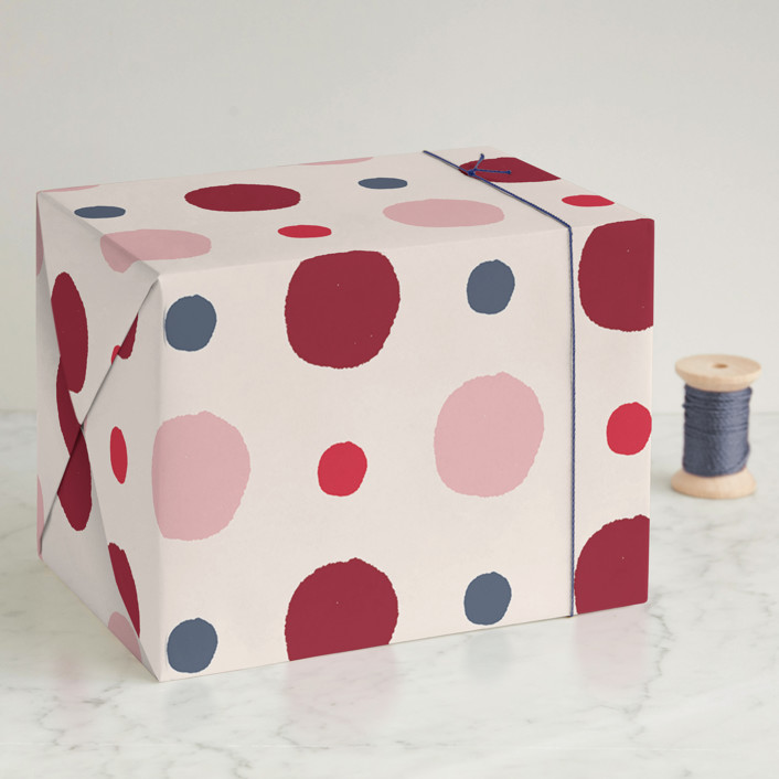 Painted Circles Wrapping Paper