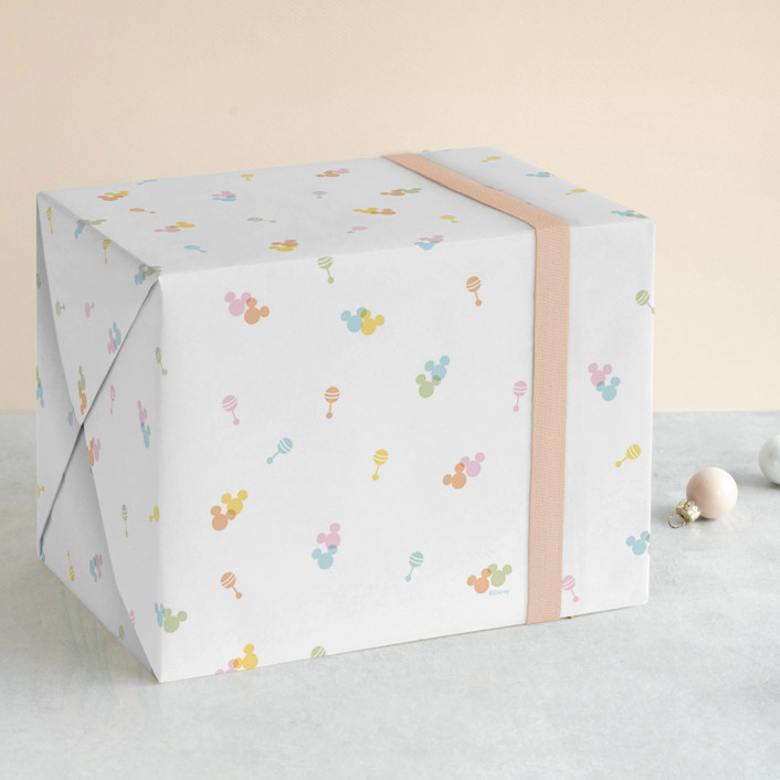 Disney's Mickey Confetti Wrapping Paper Sheets