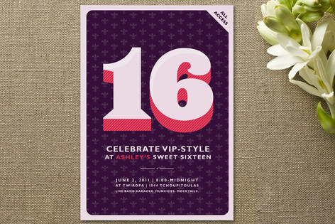 All Access Party Invitations | Quality Printables