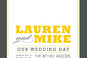 Cocktail Hour Unique Wedding Programs by Ariel Rut... | Minted