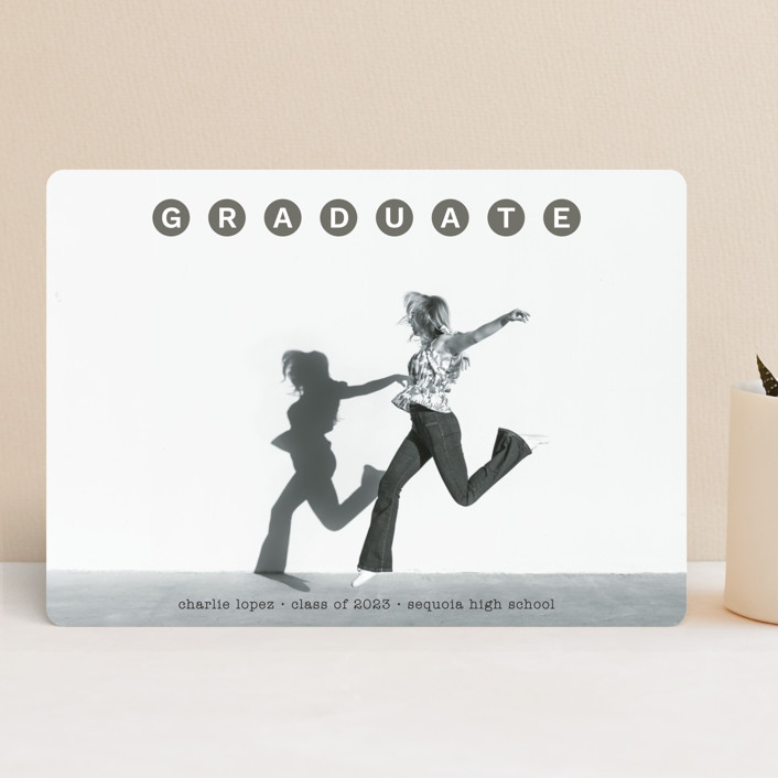 Typewriter Graduation Announcements by Pippa Shaw | Minted