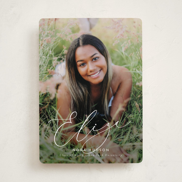 Grand Name Graduation Announcements by Nicoletta Savod | Minted