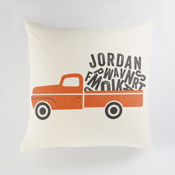 Heavy Load Large Personalizable Pillow by Karidy Walker | Minted